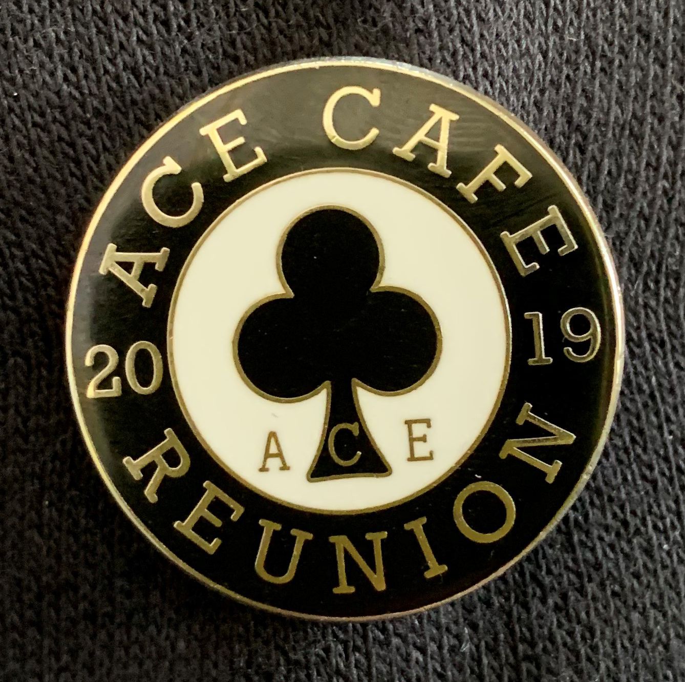 Ace Cafe Reunion 2019 Badge - Ace Cafe Shop