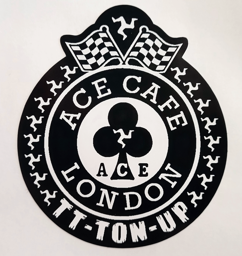TT Ton - Up Sticker - Ace Cafe Shop